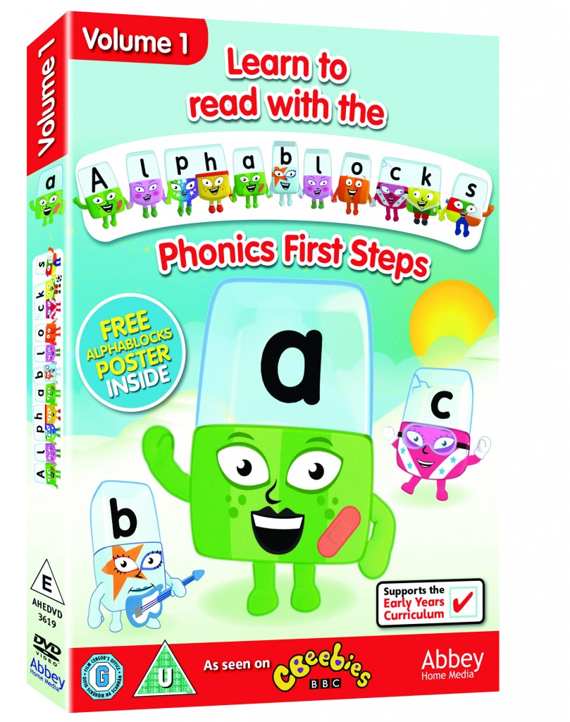 Win 1 of 15 Alphablocks - Phonics First Steps Volume 1 DVDs