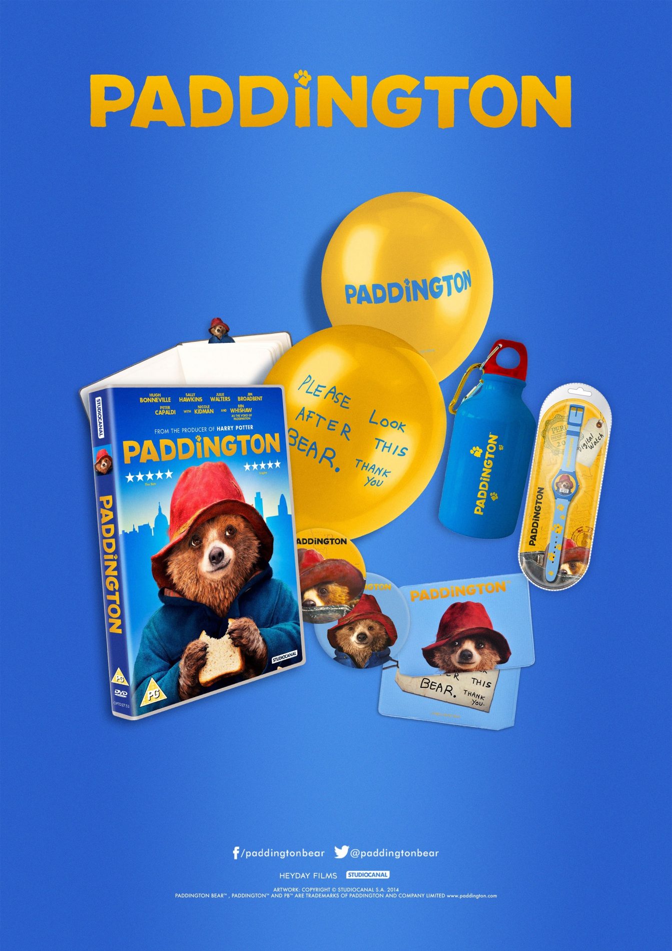Win 1 of 3 Paddington merchandising bundles & FREE PADDINGTON ACTIVITY ...