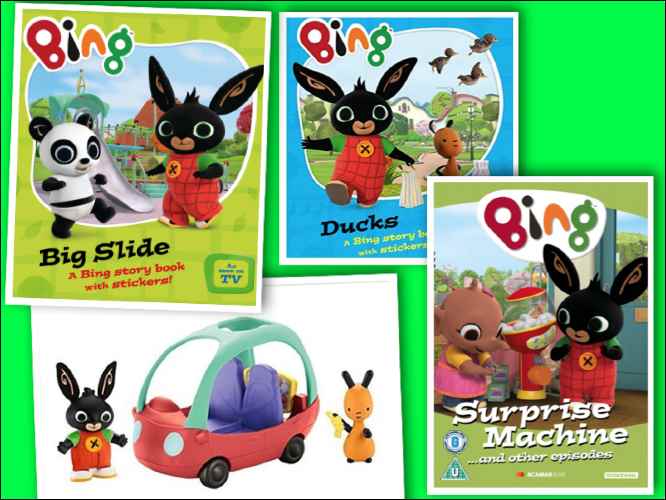 Win 1 of 2 #bing SURPRISE MACHINE DVD #merchandising bundles via # ...