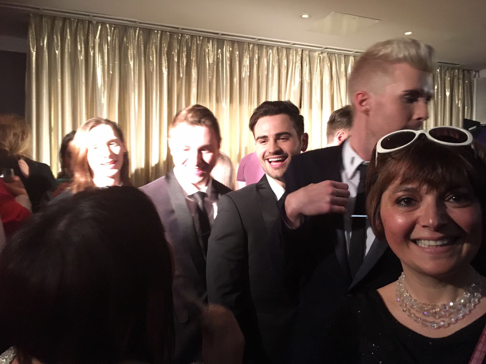 A night out with the Collabro boys @Collabro @MichaelCollabro ...