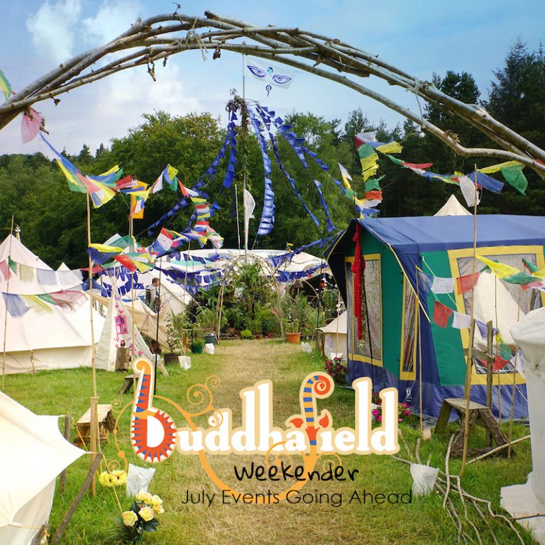 Family connection at the Buddhafield Weekender - 9th-11th July 2021