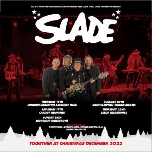 SLADE announce December 2022 ‘Together at Christmas’ UK Tour