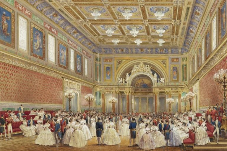 Ballroom at Buckingham Palace during Queen Victoria's reign