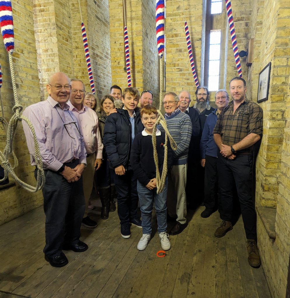 Bell-ringing comes to Holy Trinity, Roehampton