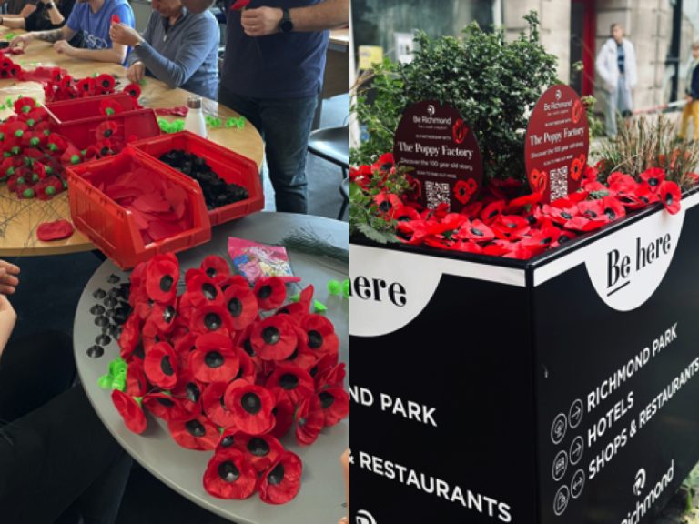 Be Richmond and The Poppy Factory Honour 100 Years of Service