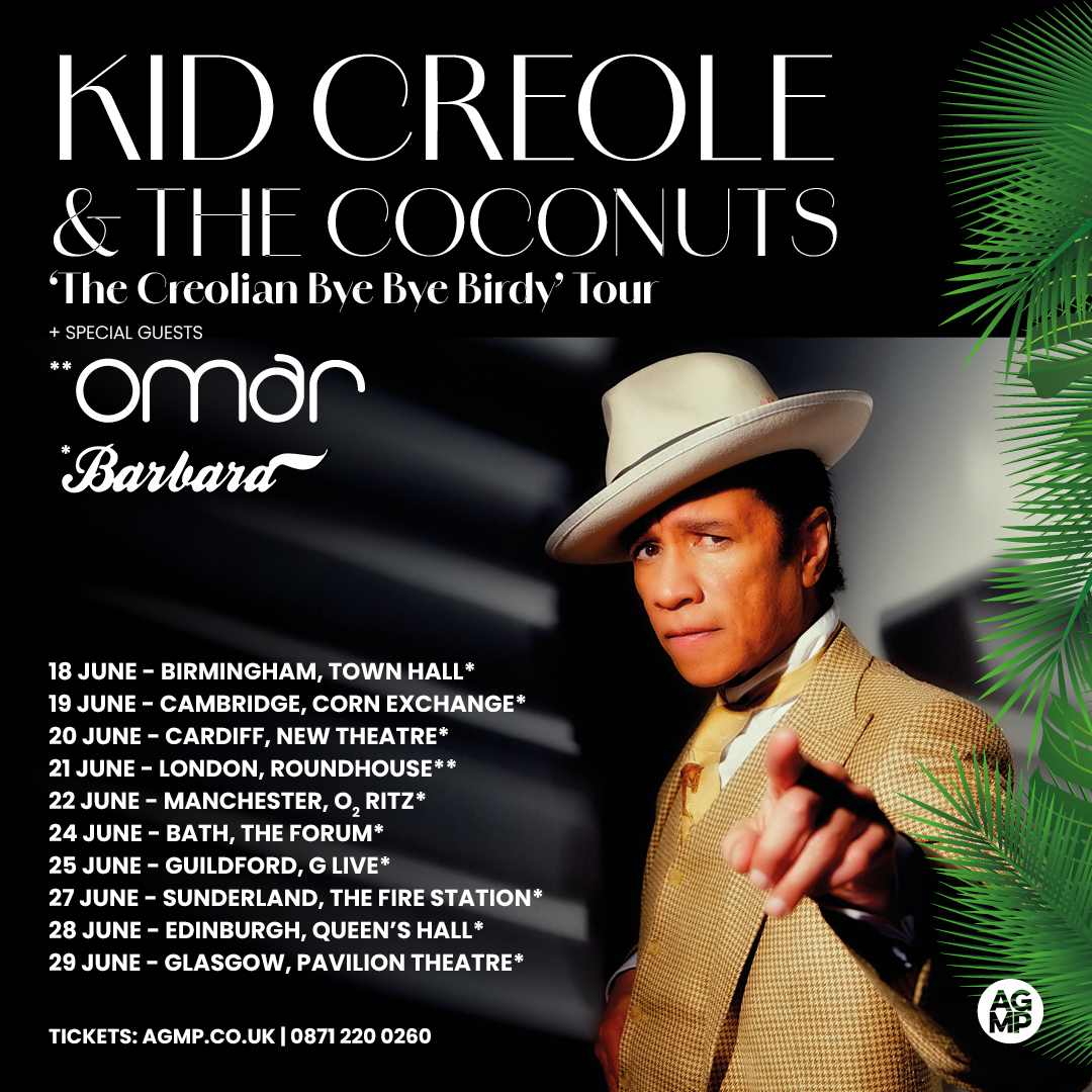 Music chat! Kid Creole & The Coconuts The last dance of a Legend